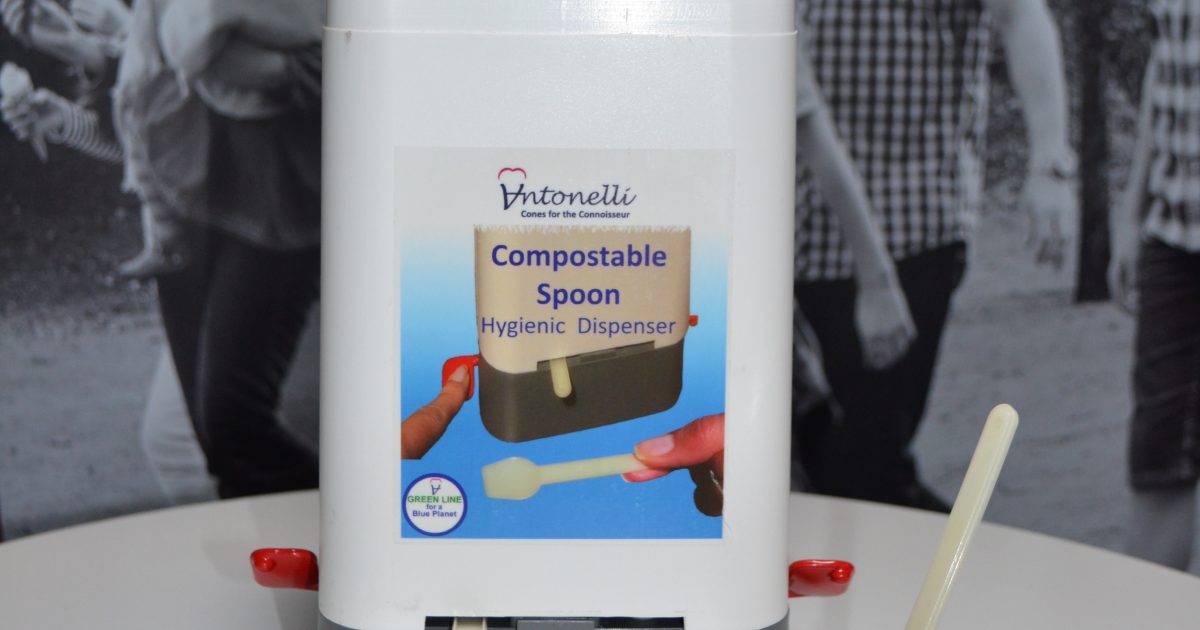 Dispenser for Compostable Spoons | Antonelli