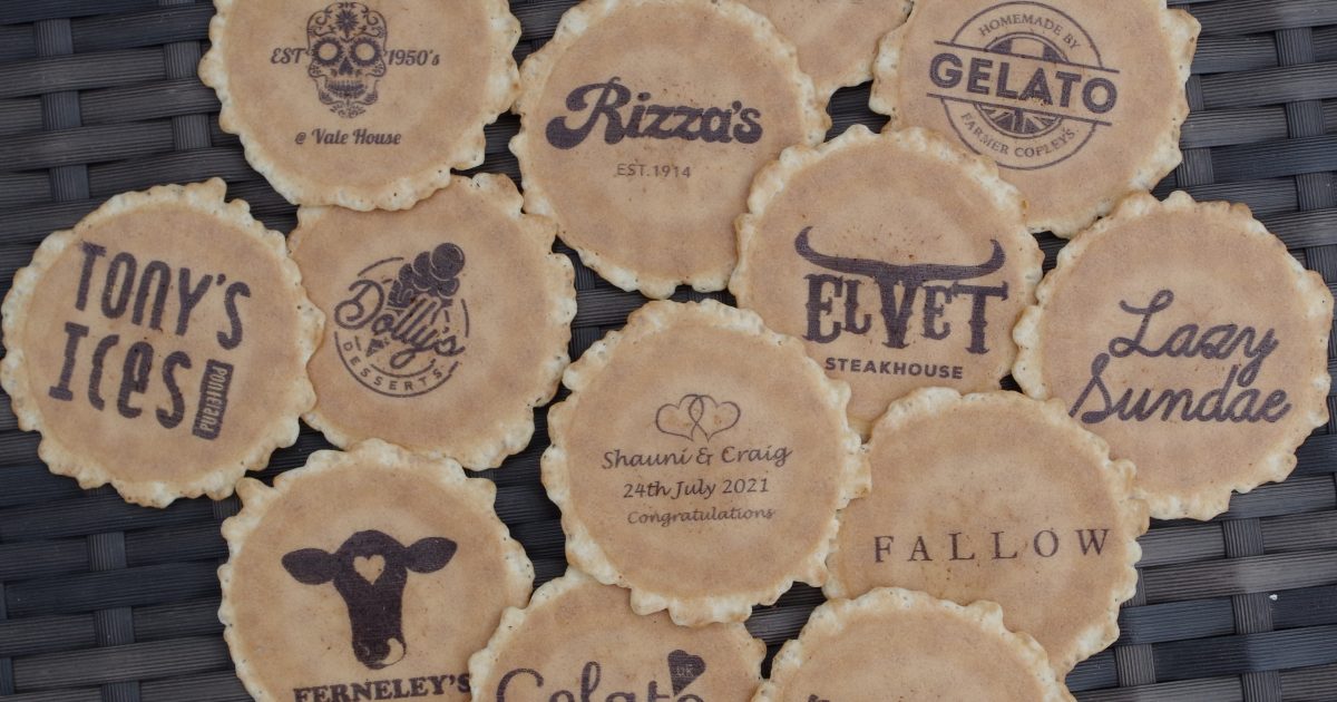 Personalised Wafer Discs (Bulk pack) | Antonelli