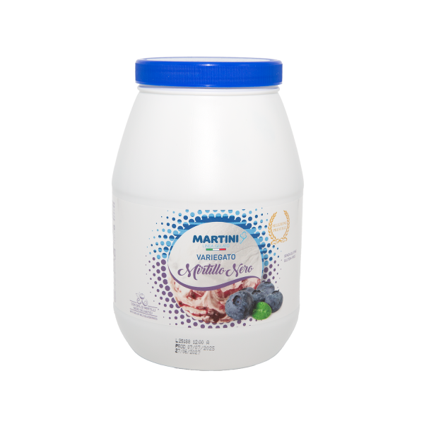 Blueberry Ripple with Fruit, Mirtillo Variegato, Martini, 3kg ...
